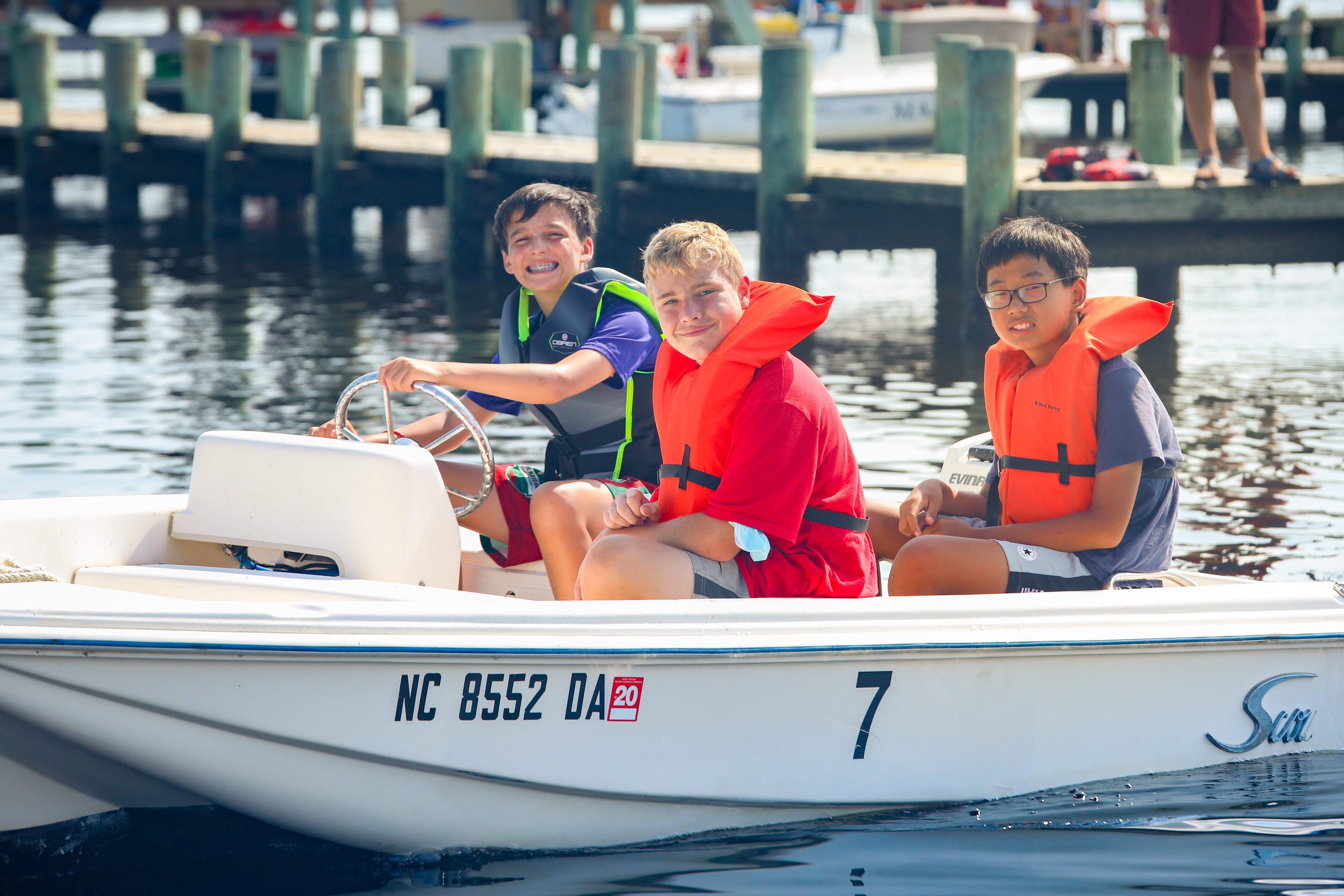 Powerboating on the Neuse River, Overnight Camp | Camp Sea Gull and ...