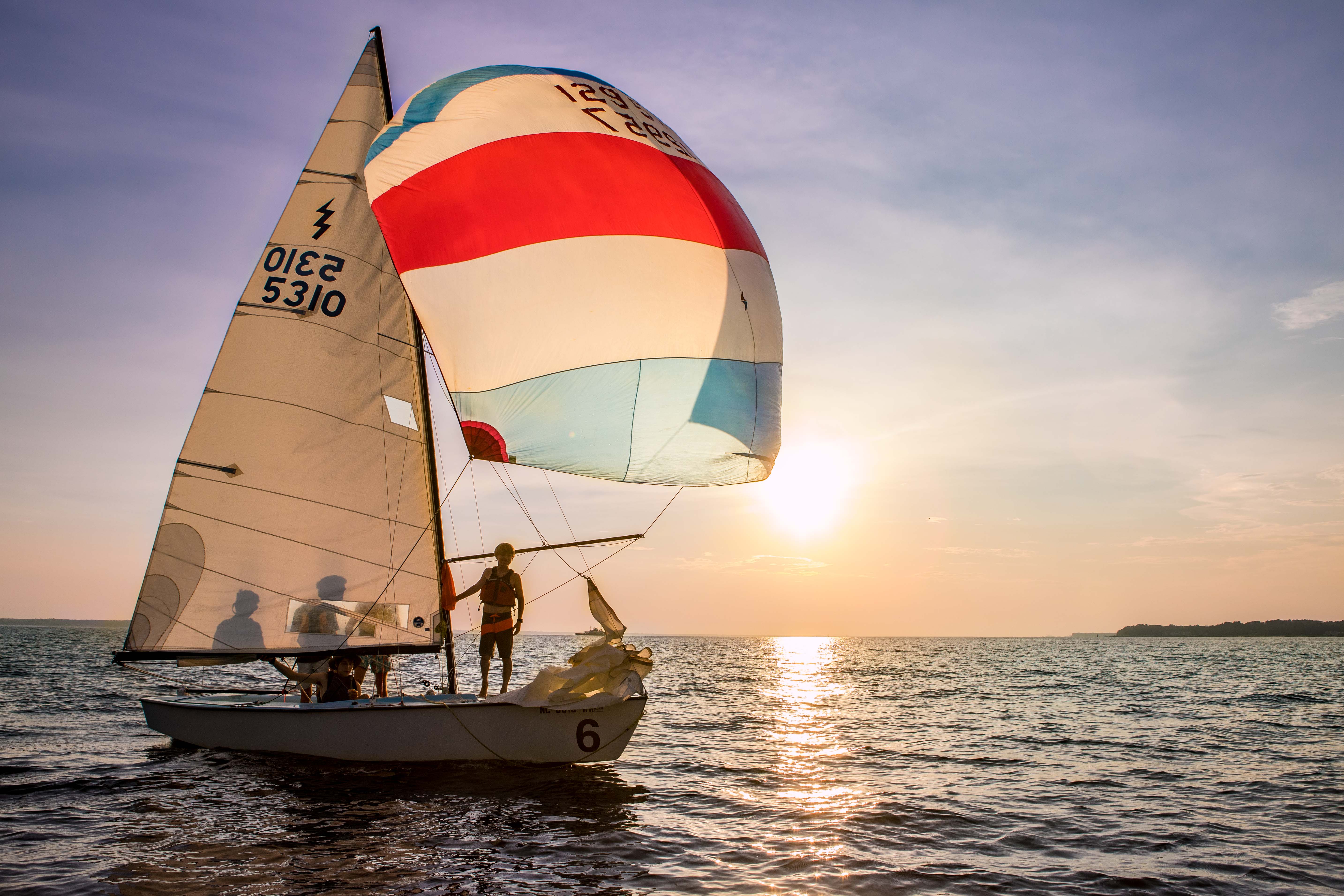 Advanced Sailing at Camp Sea Gull and Camp Seafarer